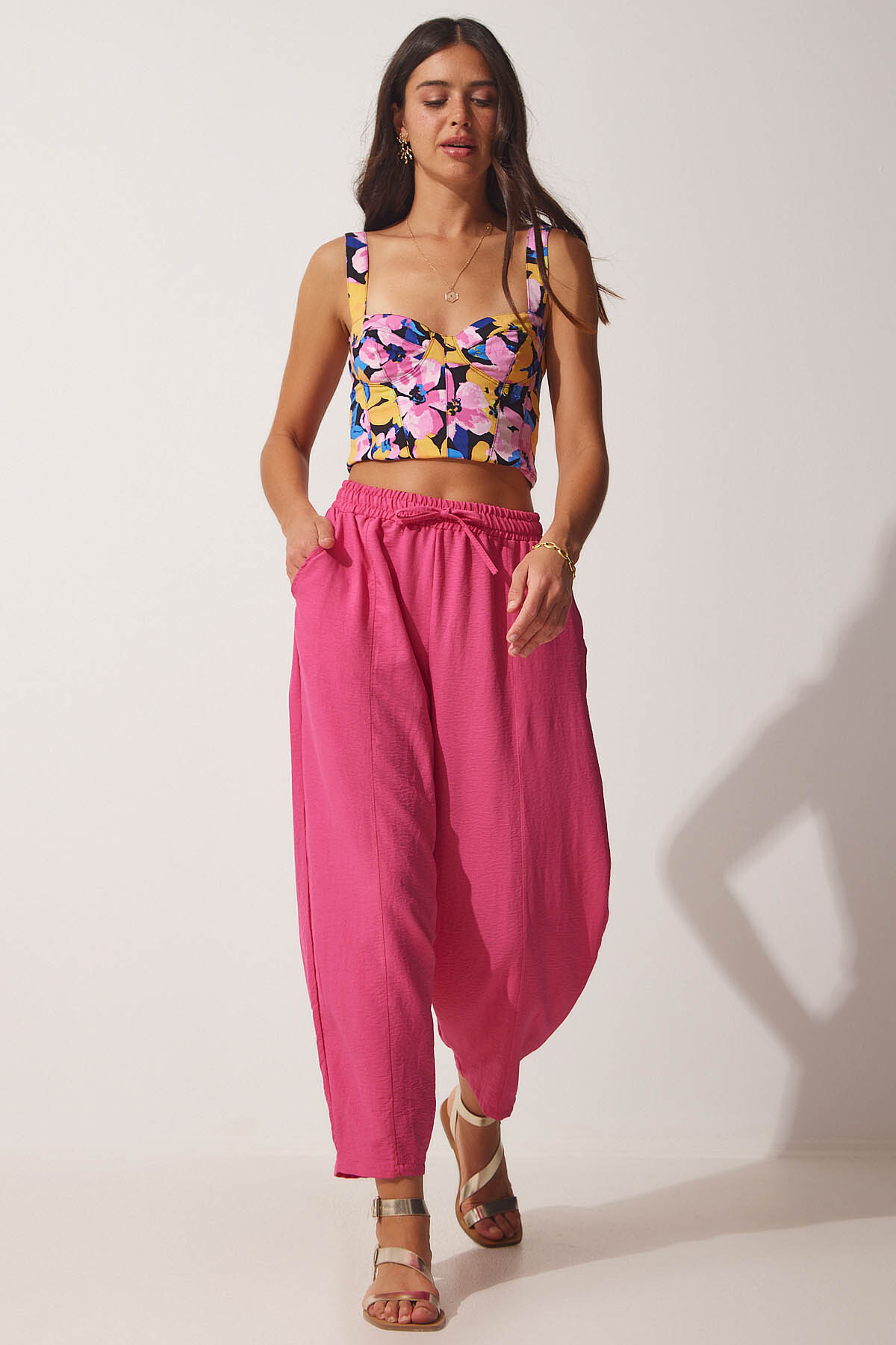 KETENLİ ŞALVAR PANTOLON